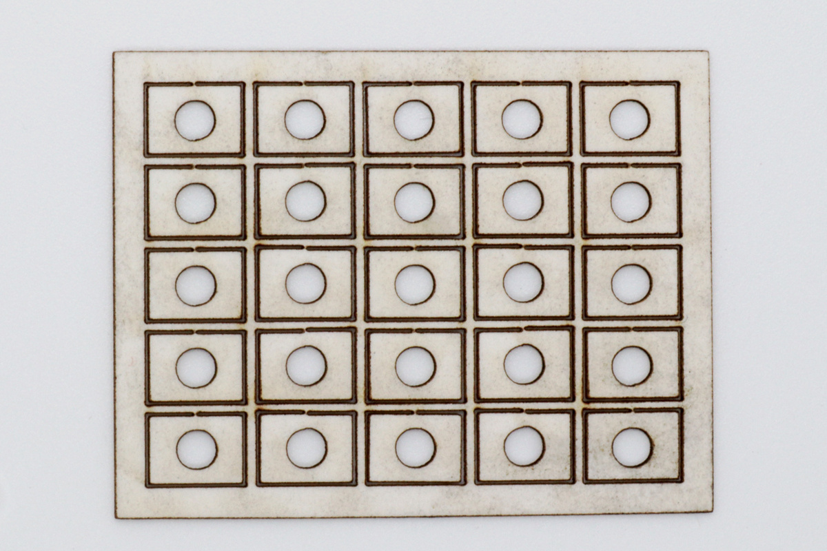 Bauer Distanzplatte 0,35mm, 5,5mm x 4,0mm (VE=25)