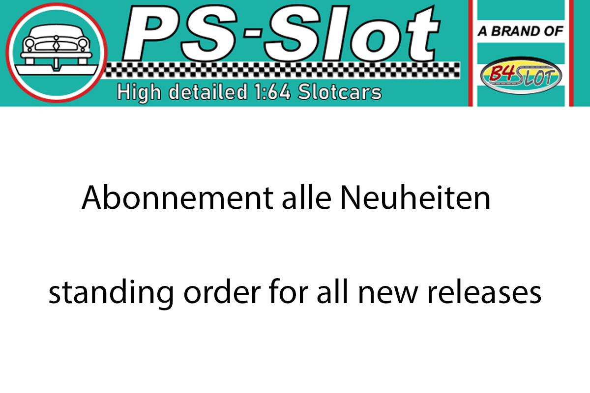 Standing Order For New PS Slot Releases