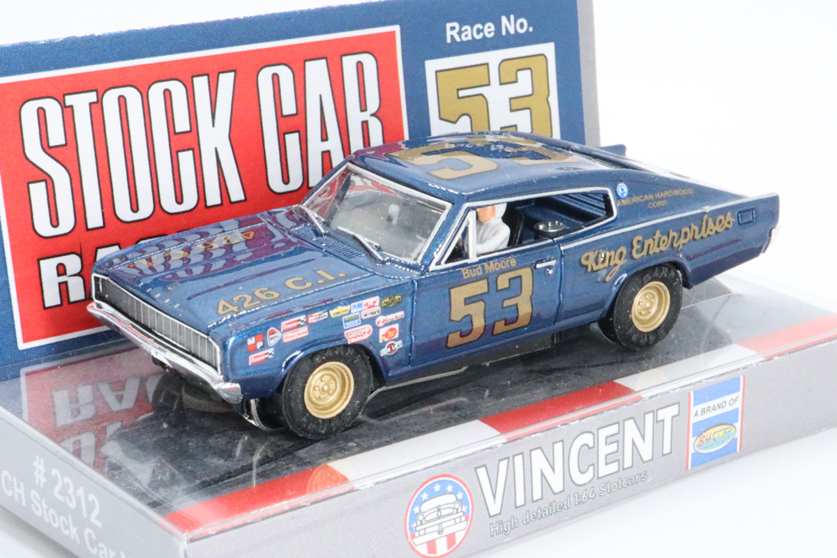 American Muscle Car 1966 Nascar blue-metallic Bud Moore no53